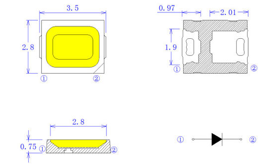 Buy 2835 chip full spectrum, Good quality 2835 chip full spectrum ...